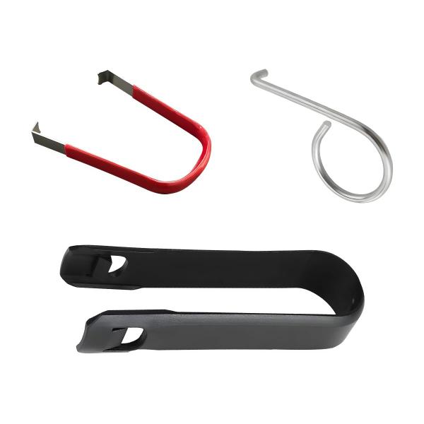 商品名: FSTURIOS 3個 カーホイールハブボルトナットカバー取り外しツール、3タイプホイールラグナットカバー取り外しツール交換セット、ユニバーサル自動車ホイールハブラグプーラーナットボルトキャップ取り外しフック FSTURIOS 3...