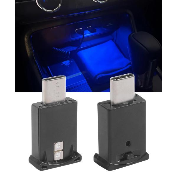 商品名:  SCUARI 2PCS Car Lights Interior,Car Accessories,Ambient Lighting Cars,DC 5V Intelligent Automotive Interior Lights...