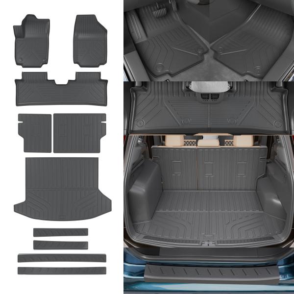商品名:  Rongtaod Floor Mats Compatible with 2025 2026 Chevrolet Equinox GMC Terrain NO EV Trunk Mat Trunk Liner Cargo Line...