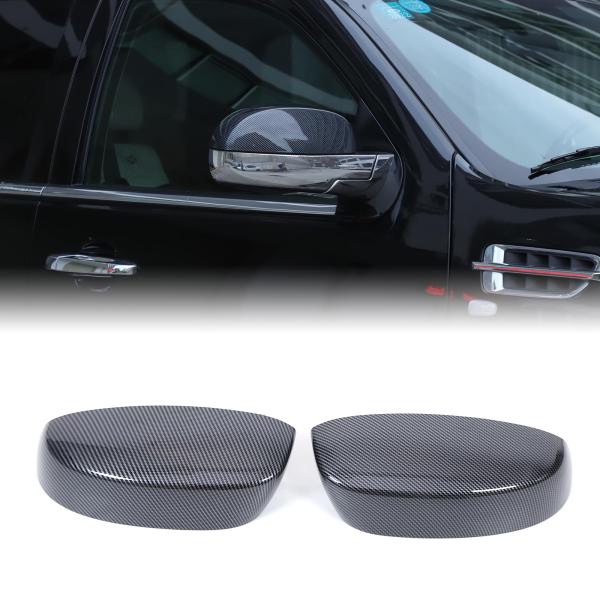 商品名: ミラーハーフキャップ 2007-2014 キャデラック エスカレード シェビー シルバラード GMC シエラ ユーコン XL Tahoe Avalanche Suburban対応 ドア リアサイドビュー ミラートリムカバーアクセサ...