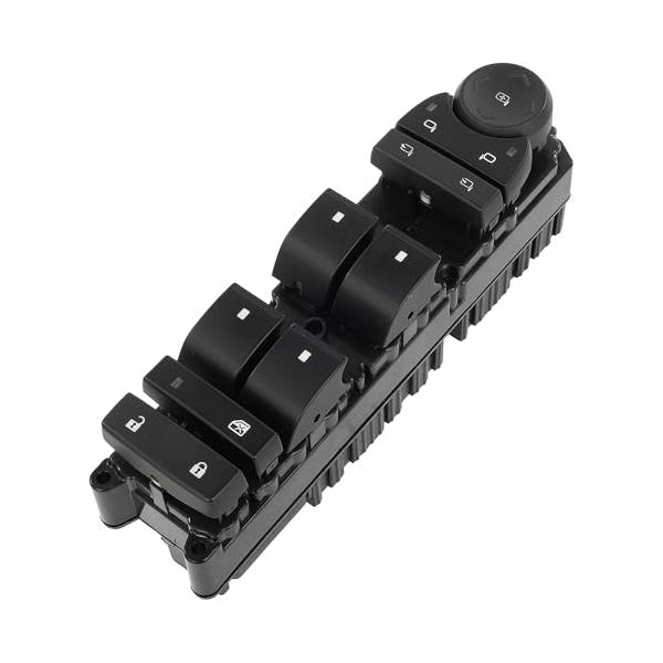 商品名: CCIYU マスターパワーウィンドウスイッチ フロント左ドライバーサイドフィット 2009-2014 キャデラックエスカレード、2009-2014 エスカレードESV、2009-2013 エスカレードEXT ウィンドウコントロール...