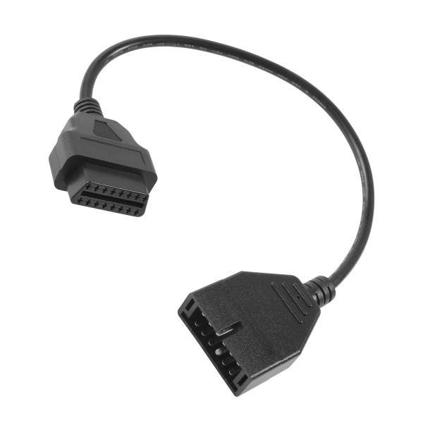 商品名: SCUARI OBD1スキャナー、OBD1からOBD2アダプター、カーアクセサリー OBD1 12ピンからOBD2 OBD II 16ピンソケットスキャン診断延長ツールケーブルコネクタ交換、スキャナーと車両の接続に使用 SCUAR...