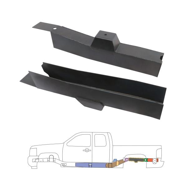 商品名: Mountainpeak リアフレーム修理キット 2007-2014 第2世代シボレーシルバラードと第3世代GMC シエラ 1500 シルバラードフレーム修理用 Mountainpeak Over Axle Frame Repai...