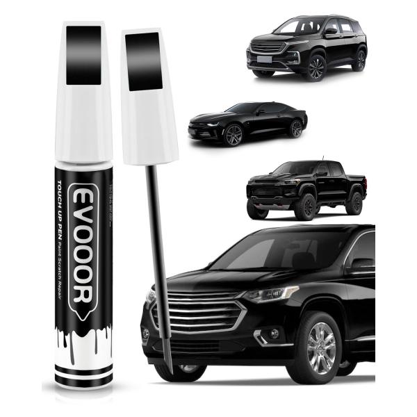 商品名:  EVOOOR GBA/WA8555 Black Touch Up Paint Compatible with Chevrolet/Chevy Exact Match 2 in 1 Touch up Paint for Chips...