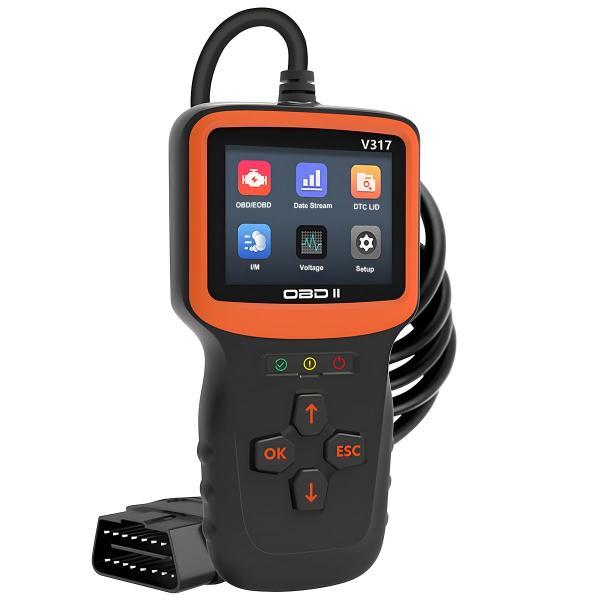 商品名: Zpana 車用 OBD2 スキャナー診断ツール、車両チェックエンジン故障コードリーダー データクリア I/M Readiness 自動車エラースキャンツールアクセサリー SUV、セダン、トラック用 ユニバーサル Zpana Ca...