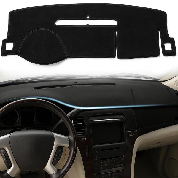 商品名: Biifoxee ダッシュカバー カスタムフィット キャデラックエスカレード ESV EXT ハイブリッド 2007 2008 2009 2010 2011 2012 2013 2014 ライトセンサー付き ダッシュボードカバー ...