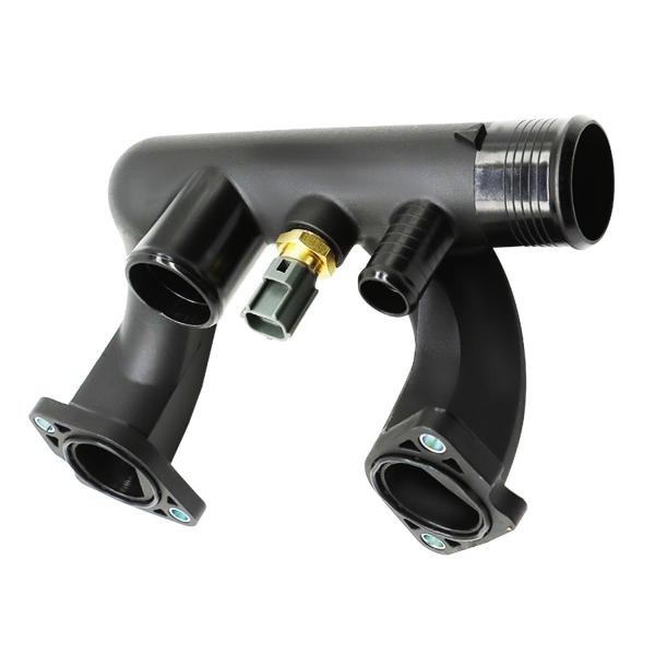 商品名:  Jecoupoon Engine Coolant Outlet Pipe Thermostat Cover Outlet Pipe with Sensor Compatible with XJR XJ8 XK8 XK8 Vand...
