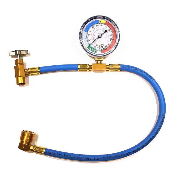 商品名:  ZIMISI R134A Car AC Refrigerant Charge Hose Kit, Auto Air Conditioning Recharge Hose Kit with 1/2 Inch Can Tap, Ga...