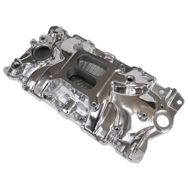 商品名: Haytalras 2701 EPS アルミニウム デュアルプレーン SBC インテークマニホールド シボレー スモール ブロック 305 327 350 1955-86 262-400 V8 エンジン ポリッシュ Haytalr...