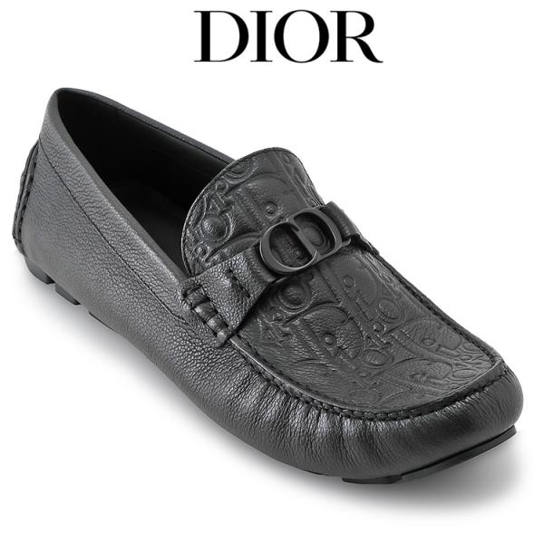 【ディオール DIOR】ディオール オブリーク エンボスレザー ドライビングシューズクラシックなドレスシューズをエレガントにアップデートした「Dior Od?on (ディオール オデオン)」ローファー。■商品番号：3LO114ZAY■素材：...