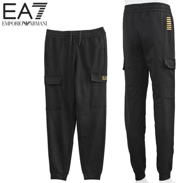 【エンポリオ アルマーニ EMPORIO ARMANI】EA7スウェットカーゴパンツ Core Identity スウェット素材のカーゴパンツ。ワークアウトやリラックスタイム中に、最大限の心地よさを実感できます。■商品番号：8NPP67-P...