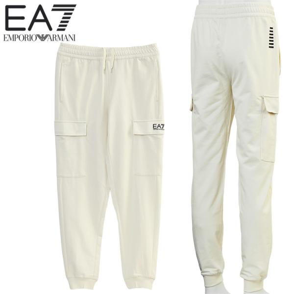 【エンポリオ アルマーニ EMPORIO ARMANI】EA7スウェットカーゴパンツ Core Identity スウェット素材のカーゴパンツ。ワークアウトやリラックスタイム中に、最大限の心地よさを実感できます。■商品番号：8NPP67-P...