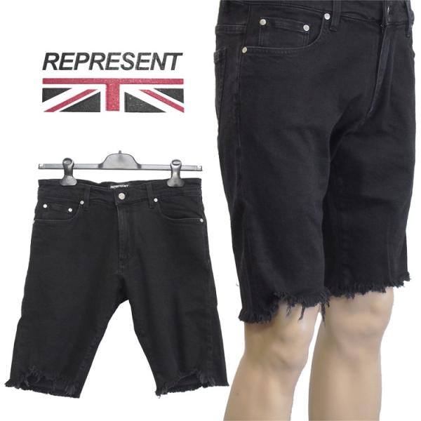 リプレゼント REPRESENTハーフパンツ デニムREPRESENTは2014年にイギリスのロンドンでブランドを設立しました。各国から厳選した高品質なファブリックに独自のパターンワークとソーイングでストリートとモードをミックスしたラグジュ...