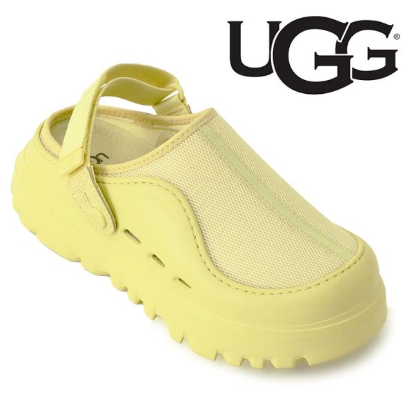 【アグ UGG】サンダル ピークモッド オールジェンダートレンドの異なる素材を組み合わせたモジュラーデザインで、ストリートのレンズを通して、クラシックブーツからインスピレーションを得たアウトソールのラグとアッパーの形状がユニークなモールドサ...
