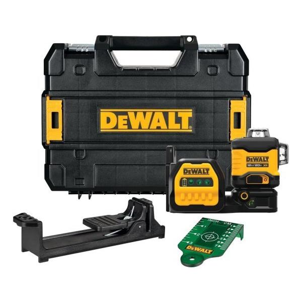 【商品名】Dewalt デウォルト 20V MAX Laser Level, Tool Only, 3 x 360, Green (DCLE34030GB)【カテゴリー】Line Lasers(ラインレーザー) : DEWALT