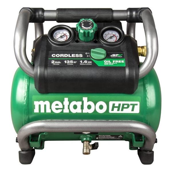 【商品名】Metabo HPT 36V MultiVolt Cordless Air Compressor | Tool Only, No Battery | Brushless Motor | 135 Max PSI | 2-Gallon...