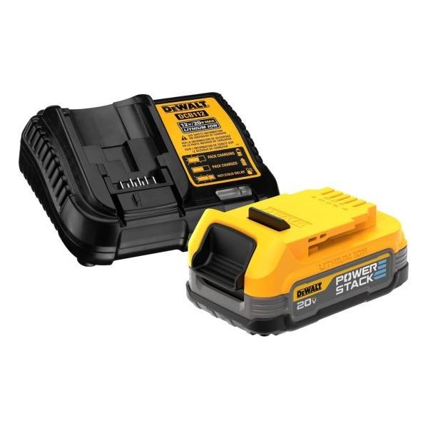 【商品名】Dewalt デウォルト 20V MAX* Starter Kit with POWERSTACK? Compact Battery and Charger (DCBP034C)【カテゴリー】Power Tool Battery ...