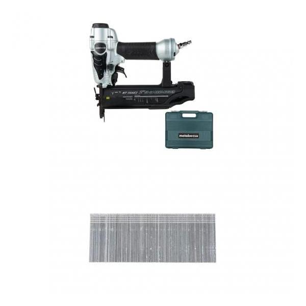 【商品名】 Metabo HPT ブラッドネイラーキット (NT50AE2)、Metabo HPT 2インチ 18ゲージ ブラッドフィニッシュネイル付き | 1,000本入り | 24108THPT Metabo HPT Brad Nail...