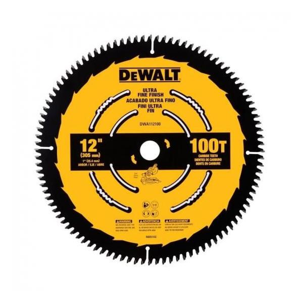 【商品名】 DEWALT マイターソーブレード、12インチ、100歯、ファインフィニッシュ、超鋭利カーバイド (DWA112100) DEWALT Miter Saw Blade, 12 inch, 100 Tooth, Fine Fini...