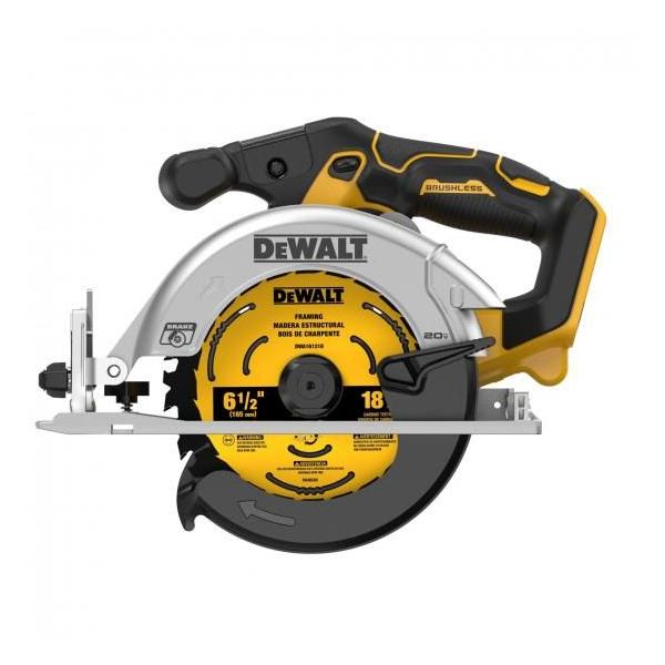 【商品名】 DEWALT 20V MAX* 6-1/2インチ ブラシレス コードレス 丸鋸（工具のみ） (DCS565B) DEWALT 20V MAX* 6-1/2 in. Brushless Cordless Circular Saw,...