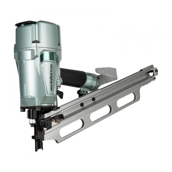 【商品名】 Metabo HPT フレーミングネイラー | 高級アルミマガジン | 工具不要の深さ調整 | 空気圧式 | フレーミングネイル 2インチ〜3-1/4インチ | ラフターフック | NR83A5(Y) Metabo HPT Fr...