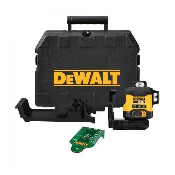 【商品名】 DEWALT 20V MAX レーザーレベル、クロスラインレーザー、3X360、グリーン、本体のみ (DCLE34031B) DEWALT 20V MAX Laser Level, Cross Line Laser, 3X360...