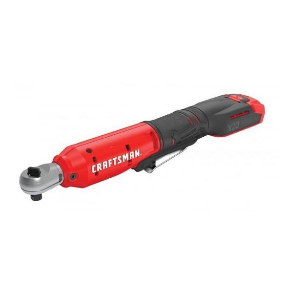 【商品名】 CRAFTSMAN V20 コードレス ラチェットレンチ、3/8インチ ドライブ、300 RPM、最大トルク35 ft-lbs、本体のみ (CMCF930B) CRAFTSMAN V20 Cordless Ratchet Wre...