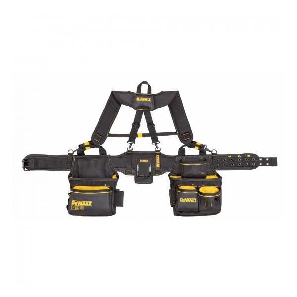 【商品名】 DEWALT プロフェッショナル ツールベルトオーガナイザー（サスペンダーと25個のポケット付き、頑丈な構造）(DWST540602) DEWALT Professional Tool Belt Organizer With S...