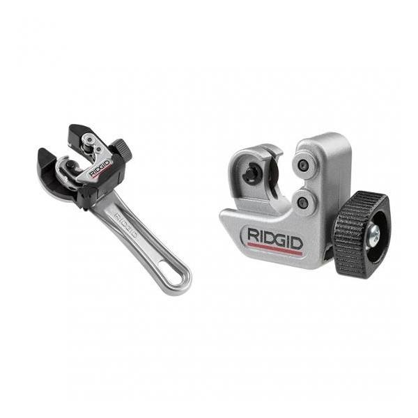 【商品名】 RIDGID 32573 モデル 118 2-in-1 近接切断用オートフィード 1/4インチ〜1-1/8インチ 金属チューブ用コンパクトカッター &amp; 40617 モデル 101 近接切断用チューブカッター 1/4インチ...