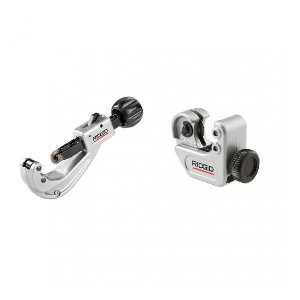 【商品名】 RIDGID 31632 モデル 151 クイックアクションチューブカッター 1/4インチ〜1-5/8インチの切断能力、シルバーブラック &amp; 32975 モデル 103 クローズクォーター 1/8インチ〜5/8インチ 銅...