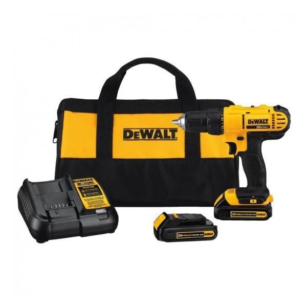 【商品名】 DEWALT 20V Max コードレスドリル/ドライバーキット、バッテリー2個と充電器付属 (DCD771C2) DEWALT 20V Max Cordless Drill/Driver Kit, 2 Batteries an...