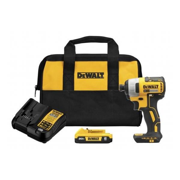 【商品名】 DEWALT 20V MAX インパクトドライバー、1/4インチ、バッテリーおよび充電器付属 (DCF787D1) DEWALT 20V MAX Impact Driver, 1/4 Inch, Battery and Char...
