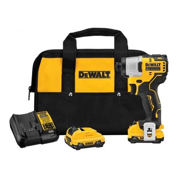 【商品名】 DEWALT XTREME 12V MAX* インパクトドライバーキット、1/4インチ (DCF801F2) DEWALT XTREME 12V MAX* Impact Driver Kit, 1/4-Inch (DCF801F...