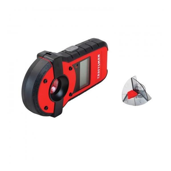 【商品名】 CRAFTSMAN レーザーレベル＆スタッドセンサー 視認範囲20フィート (CMHT77636) 赤 CRAFTSMAN Laser Level and Stud Sensor, 20-Foot Visbility Range...