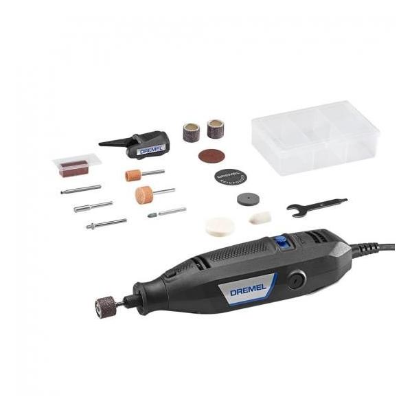 【商品名】 Dremel 3100-1/15 可変速度ロータリーツールキット - アタッチメント1個とアクセサリー15個、さまざまなクラフトやDIYプロジェクトに最適 - 切断、サンディング、研削、研磨、穴あけ、彫刻 Dremel 3100...