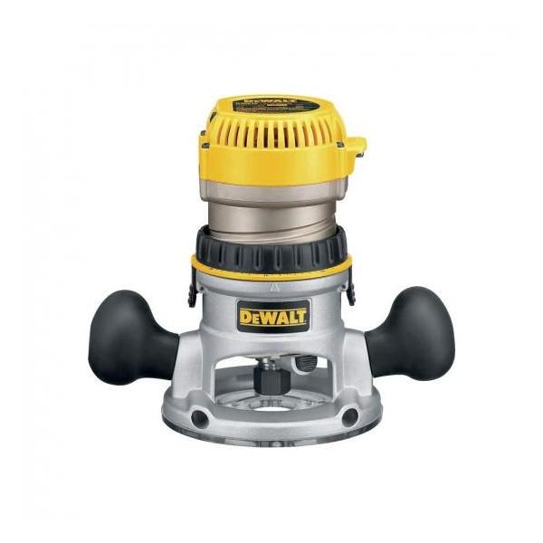 【商品名】 DEWALT ルーター、固定ベース、12アンペア、24,000 RPM 可変速度トリガー、2-1/4HP、コード付き (DW618) DEWALT Router, Fixed Base, 12-Amp, 24,000 RPM V...