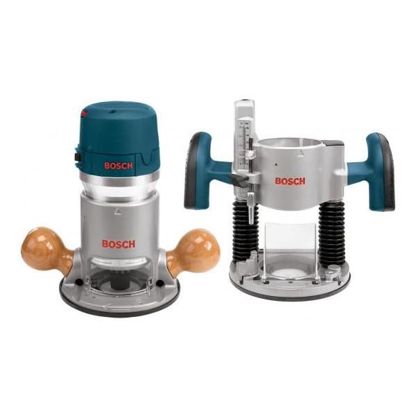 【商品名】 BOSCH 1617EVSPK 木工用 12アンペアルーターツールコンボキット - 2.25馬力プランジルーターと可変速モーター付き固定ベース BOSCH 1617EVSPK Wood 12 Amp Router Tool Co...