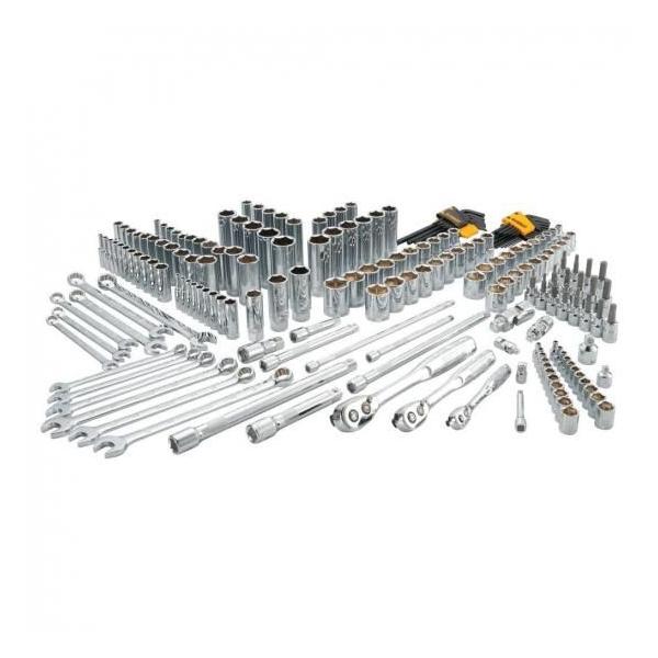 【商品名】 DEWALT メカニックツールキットとソケットセット、204ピース、1/4インチ、3/8インチ、1/2インチドライブ、MM/SAE (DWMT72165) DEWALT Mechanics Tools Kit and Socke...