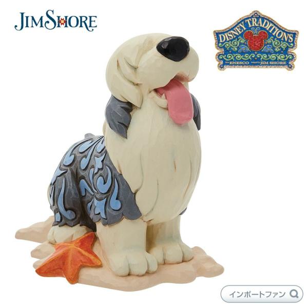 ジムショア マックス 犬 リトル・マーメイド ディズニー 6014334 Max JimShore □