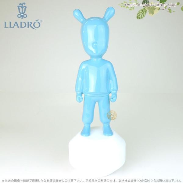 リヤドロ ザゲスト 青 01007736 LLADRO THE BLUE GUEST-LITTLE(Base included) □