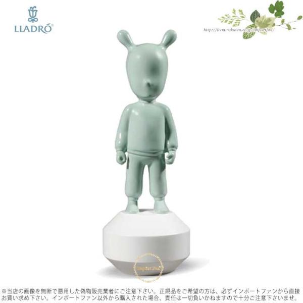 リヤドロ ザゲスト 緑 01007737 LLADRO THE GREEN GUEST-LITTLE(Base included) □