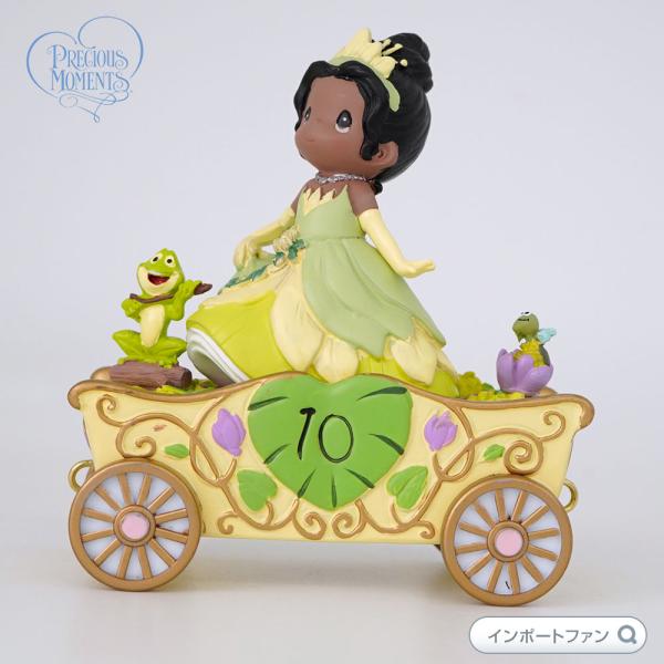 プレシャスモーメンツ ティアナ バースデーパレード 10歳 二桁の夢 10月 ディズニー 193451 Disney Showcase Birthday Parade Tiana Figurine, Double Digit Dreams ...