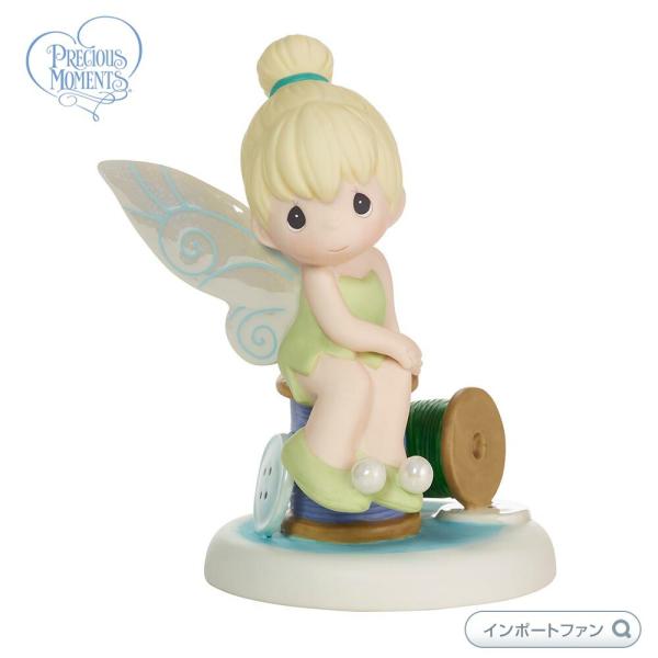 プレシャスモーメンツ その妖精はあなたの完璧な一日を祈っています ティンカー・ベル ピーター・パン ディズニー 222029 Wishing You A Pixie Perfect Day Disney Tinker Bell Figuri...