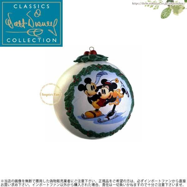 WDCC　スケート オン・アイス オープニングタイトルOn Ice Ball Ornament 11k-41436-0 □