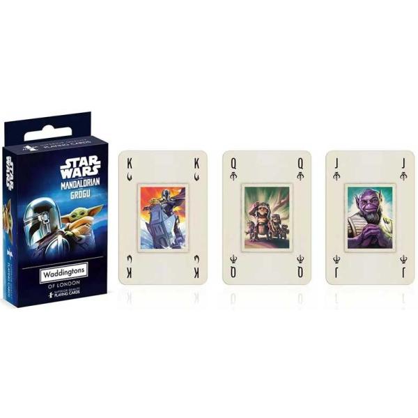 メーカー：Winning Moves UKブランド：Waddingtons Number 1対象年齢：6才以上素材：紙ポーランド製映画『スター・ウォーズ／マンダロリアン・アンド・グローグー』の世界観をそのままトランプに閉じ込めた一組です。 ...
