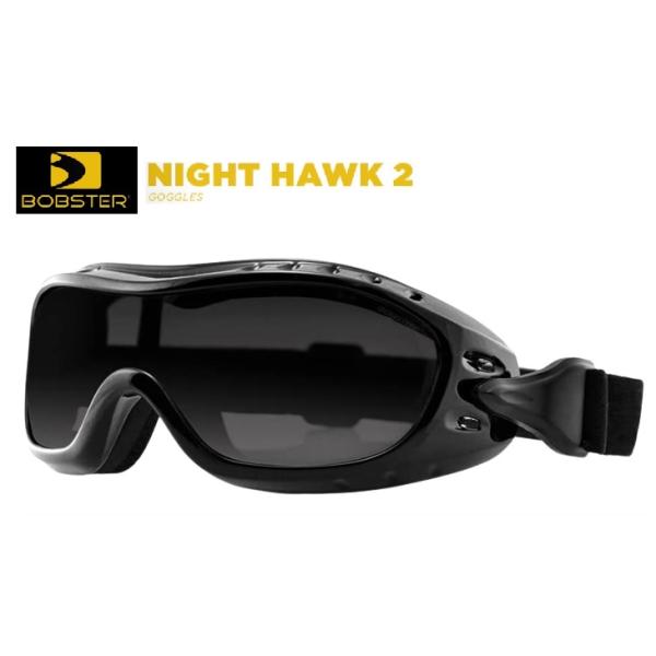 BOBSTER (ボブスター) ナイトホーク2 BHAWK02二層構造のフォームを使用しているので、柔軟性と耐久性を併せ持ち、適度な保温性と雨が入りにくい構造です。眼鏡着用時にも上から掛けることができるラージゴーグル。(眼鏡の大きさによって...
