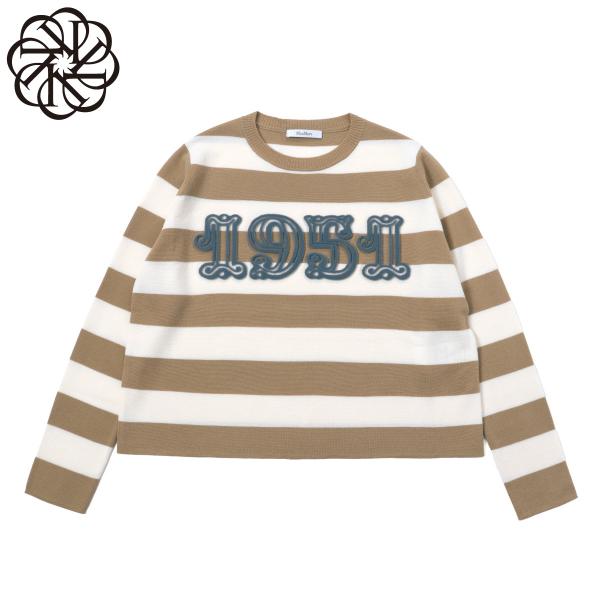 MAX MARA マックスマーラ 長袖ニット VITERBO ヴィテルボ 1366091 600 008 SABBIA■ 素材  : ウール100%■ 厚さ  : 薄手■ 色   : SABBIA (サッビア)XS-肩幅36.5cm、身幅5...