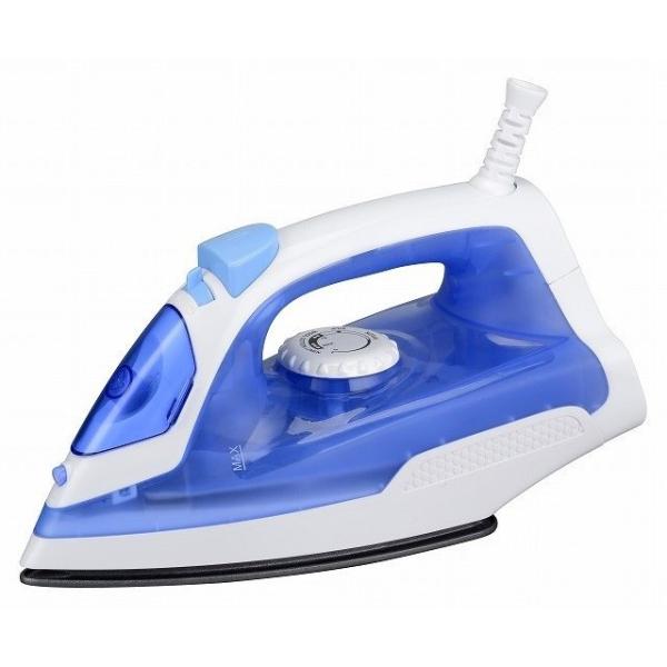 メーカー：リンク商品名：コード付きコンパクトスチームアイロン 型番：KI116本体寸法:100×250×120mm 本体重量：660g電源：AC100V 50／60Hz消費電力：1000Wコード長：1.7m温度調節:約80-200℃ タンク...