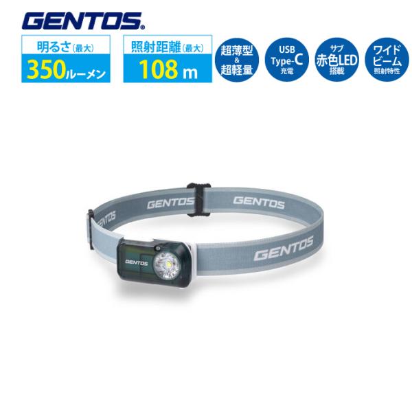 【仕様】●【明るさ/点灯時間】Max:350lm/2時間,Hi:170lm/3時間,Mid:70lm/4時間,Eco:5lm/40時間,点滅:3時間●【保護等級】耐水（IPX5準拠）●【落下耐久】1m落下耐久●【本体サイズ】（約）W45.4...