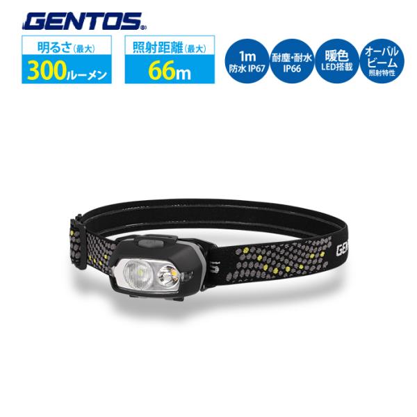 ○オーバルビーム：楕円形の照射面でワイドな照射が可能。○インスタントオフスイッチ：点灯後、一定時間経過後にスイッチを押すとどのモードからでも1回の操作で消灯できる。○スイッチロック機能：誤点灯防止のため、消灯時にスイッチを長押しするとスイッ...